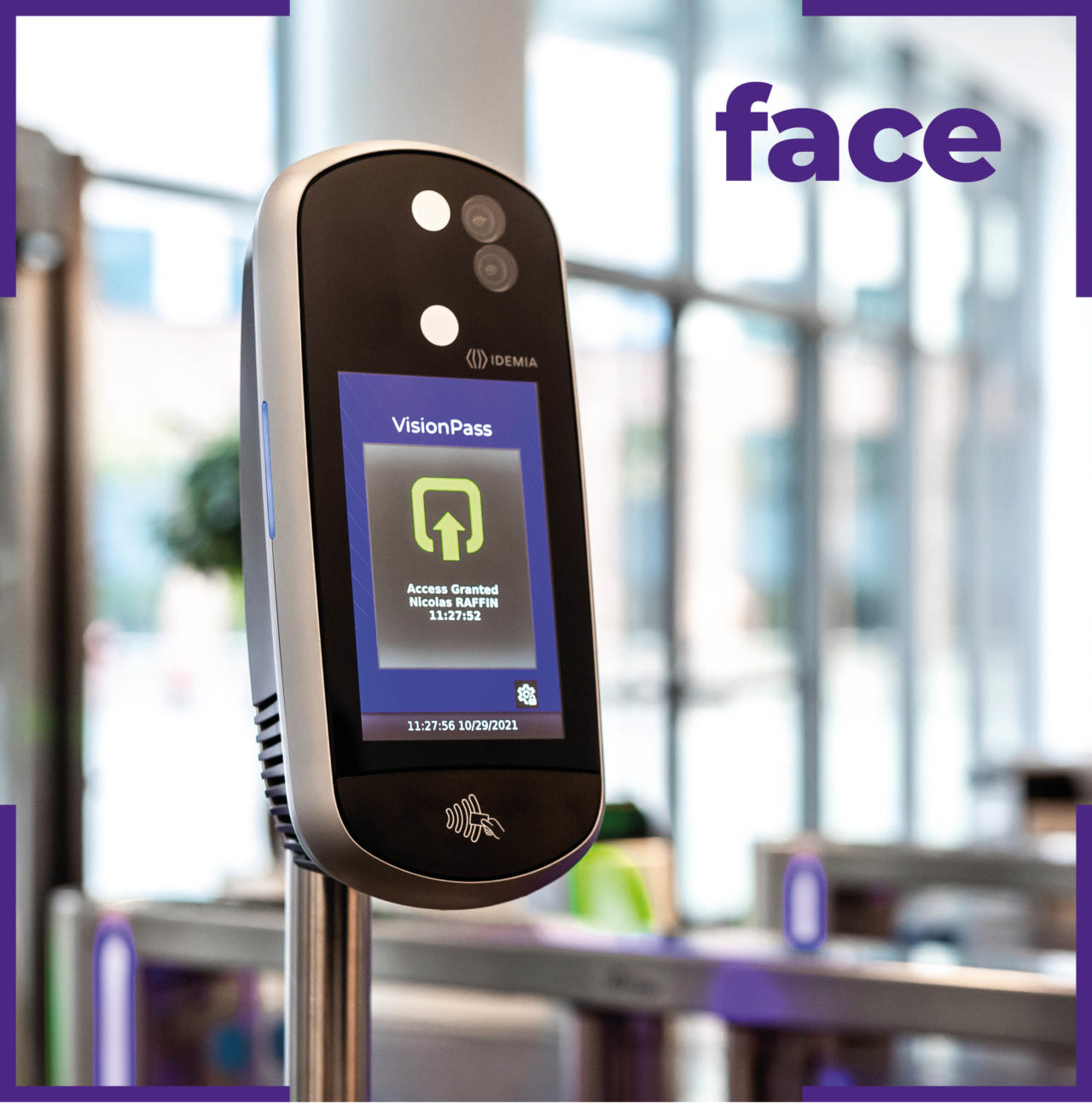 Idemia Morpho VisionPass biometric reader - Access control readers